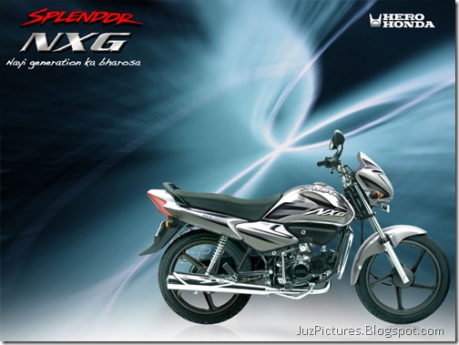 JuzPictures: Hero Honda Splendor NXG Pictures
